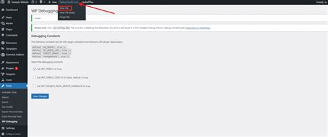 how to enable debug mode in wordpress justfreewpthemes
