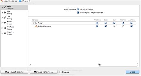 ios xcode 6 cocoapods error target overrides the