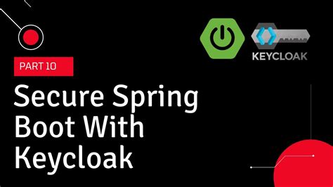 secure spring boot application with keycloak khmer youtube