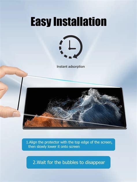 2 Piezas Protector De Pantalla De Vidrio Templado Curvo Hd Compatible