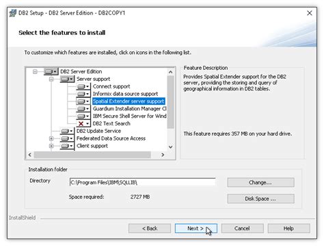 install db2