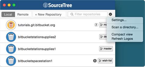 sourcetree a free git and mercurial gui mac osx bitbucket cloud
