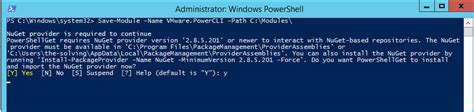 how to install and configure vmware powercli version 10 the solving