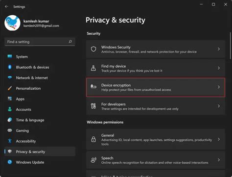 How To Enable Or Disable Device Encryption On Windows 11 Gear Up Windows