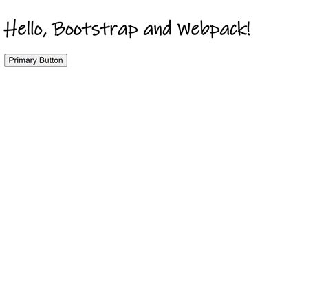 importing bootstrap in project folder when i add import node