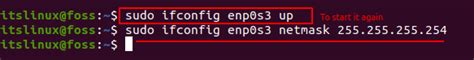 Linux Ifconfig Command Its Linux Foss