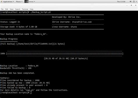 backup and restore linux servers using scripts