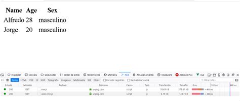 php como convertir un archivo json a una tabla con