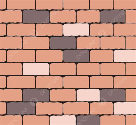 Background Tekstur Mulus Dari Dinding Bata Kartun Ubin Struktur