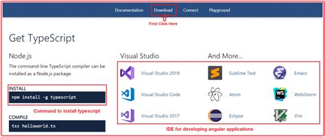angular environment setup in detail dot net tutorials