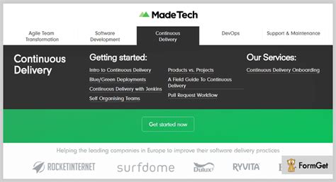 5 best jquery navigation plugins free and paid formget