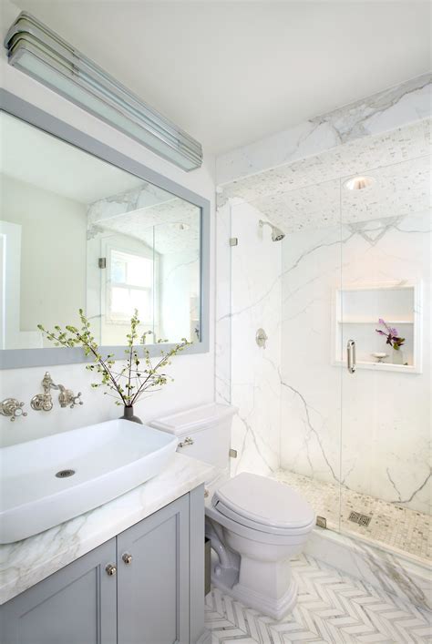 Calacatta Gold Marble Bathroom