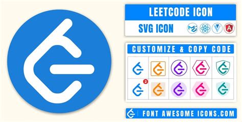 Leetcode Icon Svg Code — Download Path Html