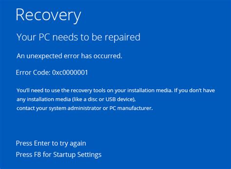 Fix Error Code 0xc0000001 On Your Windows