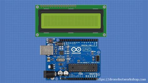 using lcd displays with arduino dronebot workshop