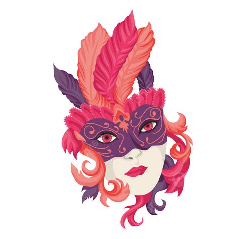 Mardi Gras Mask Carnival Vector Illustration Mardi Gras Mardi Gras