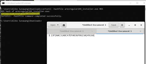 how to validate the md5 checksum of a file in windows better tech tips