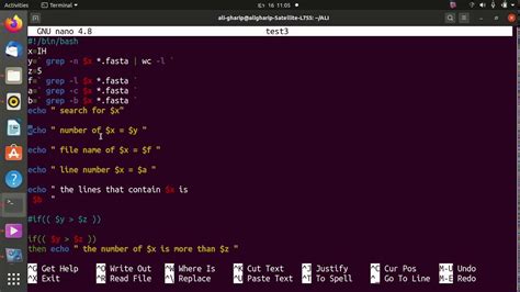 module 2 linux session 3 while loop syntax youtube
