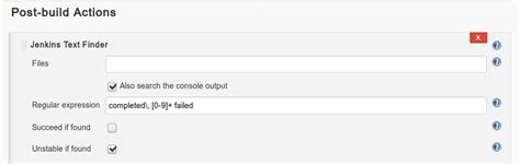 inform jenkins about failed testng tests from gradle run task to mark
