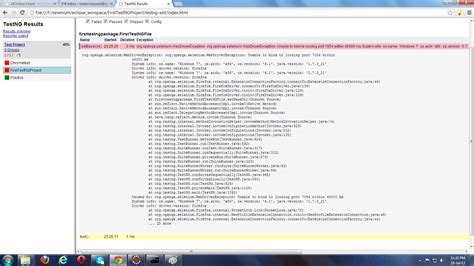 testing chrome and firefox browsers are not opening