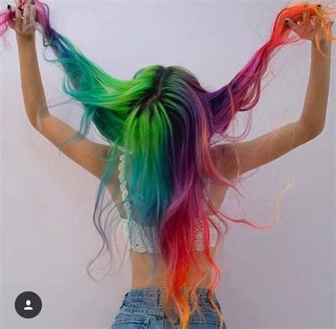 Pinterest Lilylastric Capelli Arcobaleno Capelli Fantasy Capelli