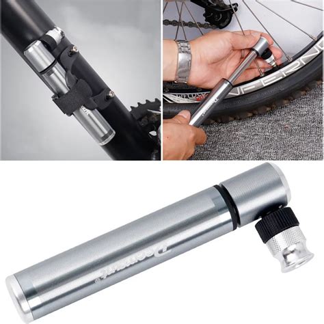 Cycling Ultralight Portable Aluminum Alloy Bicycle Air Pump Bike Tire