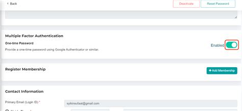 Users How To Disable Multi Factor Authentication For A User Board Vision