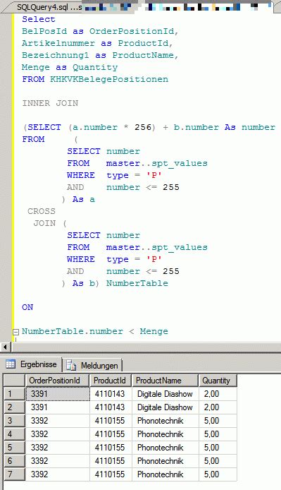 sql server how to multiply a single row with a number from column in
