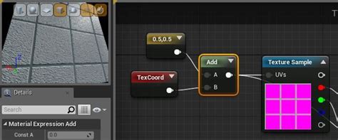 uv coordinate offset coordinates uvs material