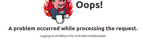 a problem occurred while processing the request jenkins stack overflow