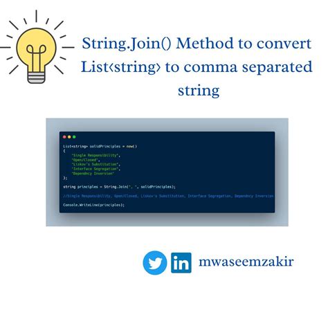 convert list to comma separated string become pro medium
