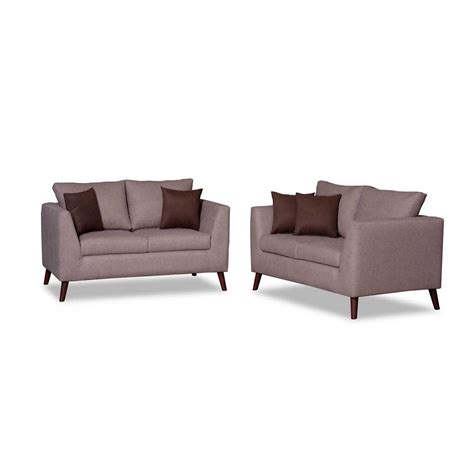 Sala Natura Anubis Beige 2 Piezas Foly Muebles La Mueblería Más