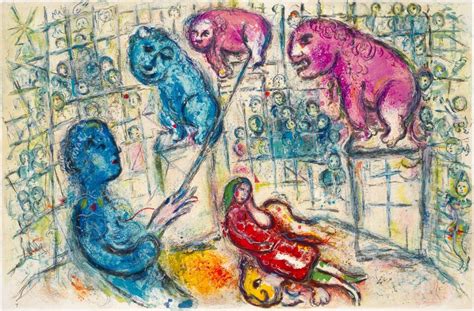 Marc Chagall Le Cirque One Plate M 506 C Bks 68 Marc Chagall
