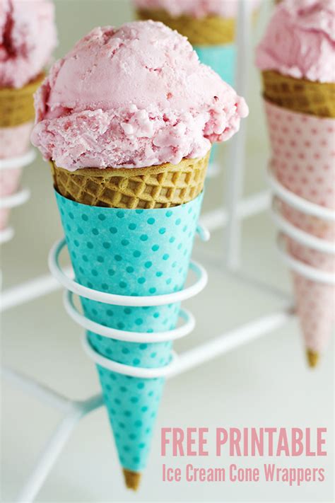 Ice Cream Cone Wrapper
