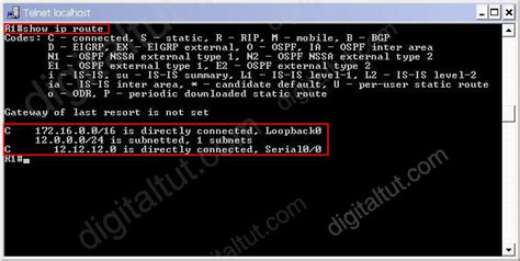 Encor Training Configure Static Route Gns3 Lab