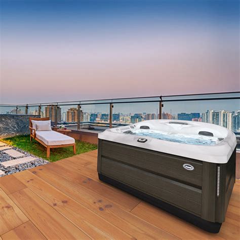Above Ground Hot Tub J 475™ Jacuzzi France Rectangular 6 Person