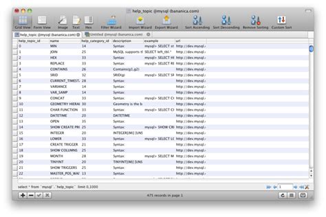 geek stuff first look at navicat 9 for mysql mac os x
