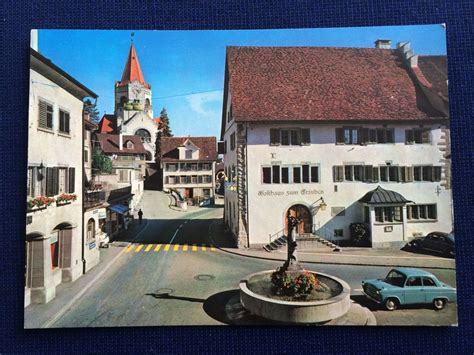 Ak Weinfelden Tg Gasthaus Zum Trauben Cartolina Carte Kaufen Auf Ricardo