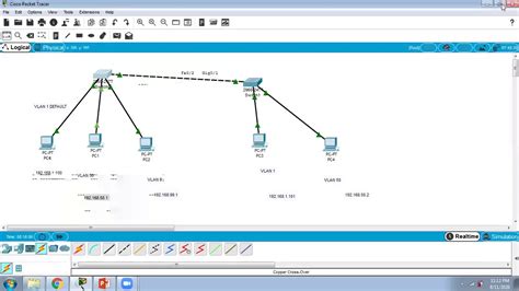 Tutorial 6 How To Configure Vlan And Trunks Using Cisco Packet Tracer