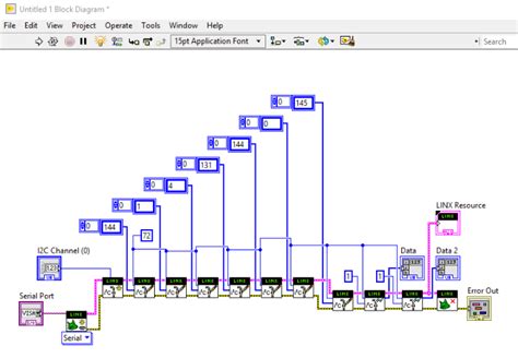 labview linx i2c arduino and ti ads1015 ni community national
