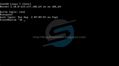 Konfigurasi Dasar Centos Setting Ip Address Static ~ Blog Abdul Halim