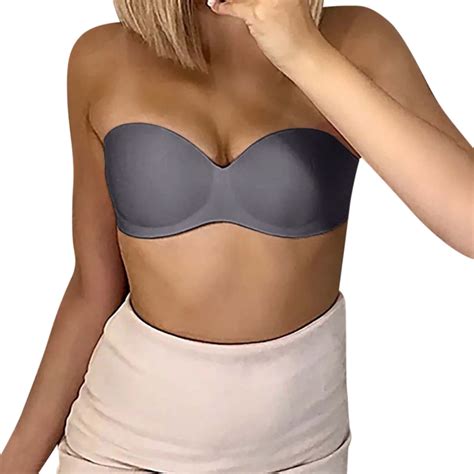 Hwmodou Women Bras Sports Strapless Pushup Bras Lift Bra Women