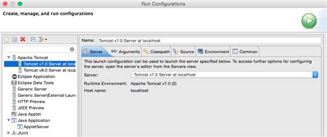 maven there is no run on server option on eclipse to