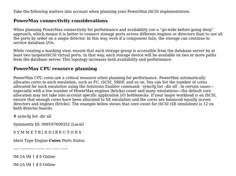 powermax iscsi considerations deploying powermax 25gbe iscsi with