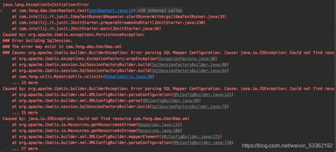 could not find resource com xxx dao iuserdao xml could not find