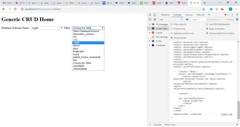 java how to fetch and populate values from mysql to html select