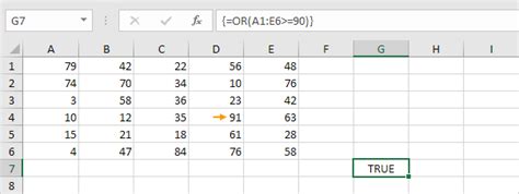 how to use the excel or function in easy steps
