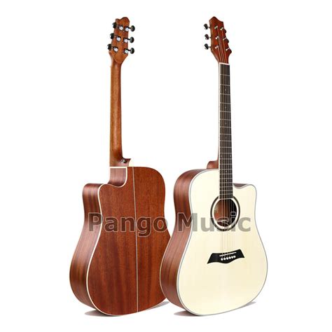 41 Inch Spruce Top Mahogany Back And Sides Acoustic Guitar Of Pango Wy