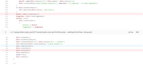 yii illegal string offset class in yii2 stack overflow