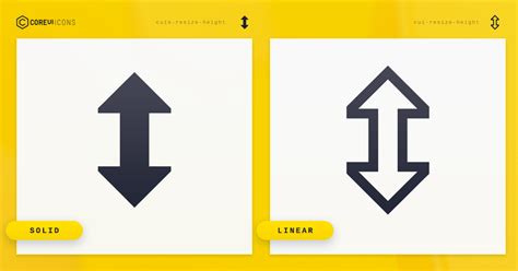 resize height icon · svg png javascript and webfont · coreui icons